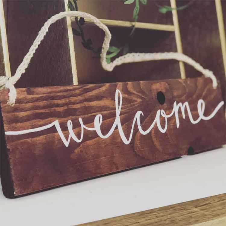 Rustic Wooden Signs For Hire - Rutland Events